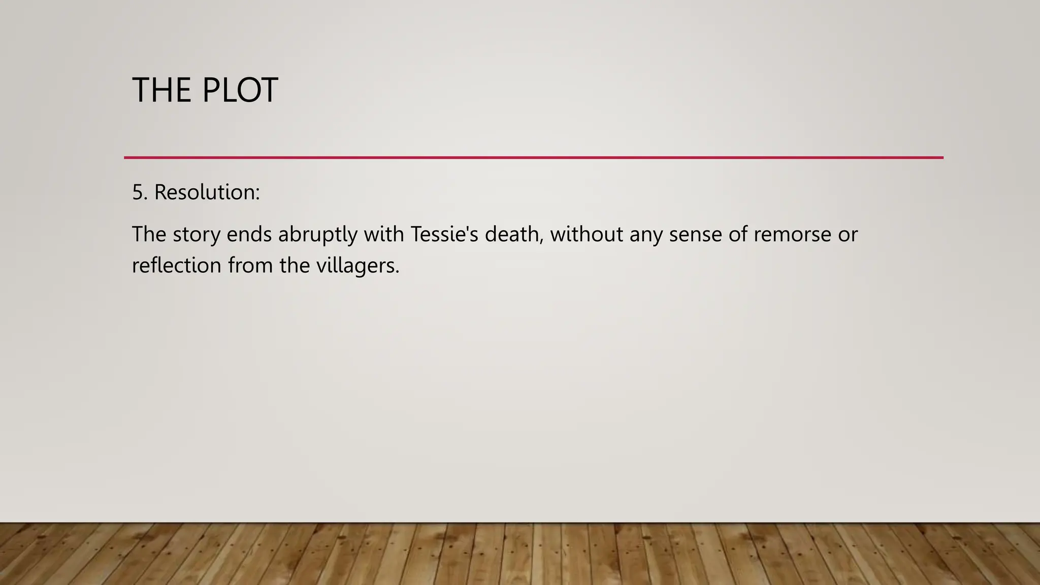 The lottery analysis short story p .pptx | Free Download