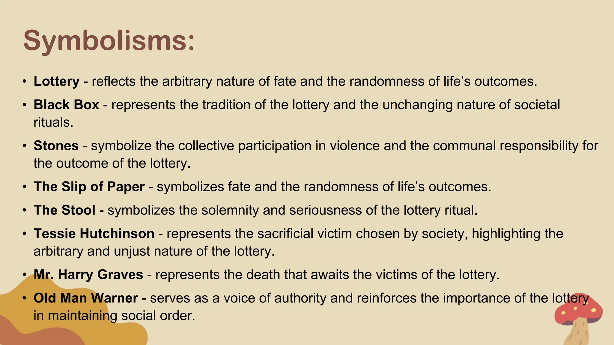 The_Lottery_by_Shirley_Jackson: all the things you must know | PPTX