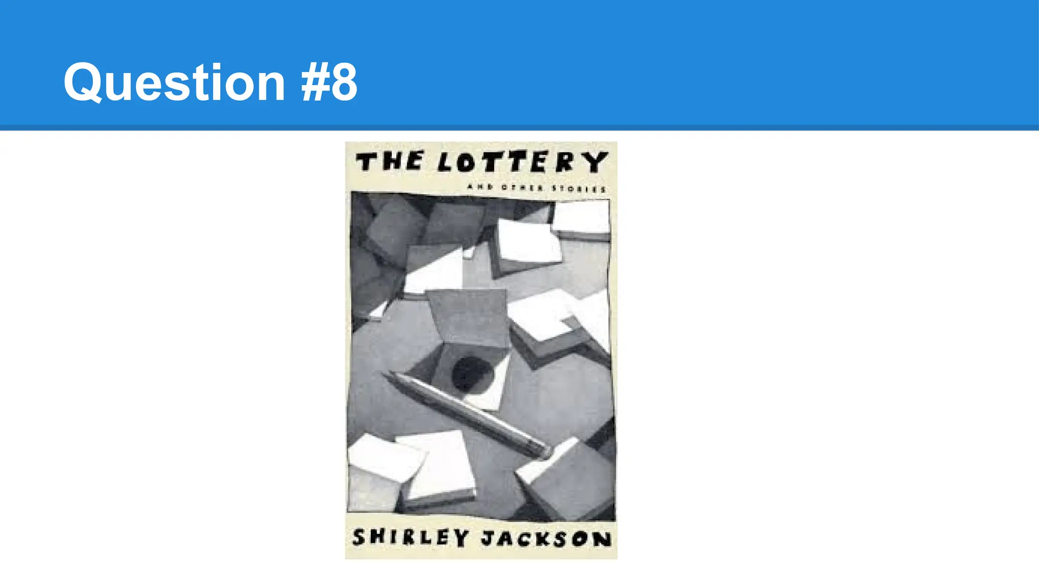 The Lottery Pre Reading Activity -1.pptx