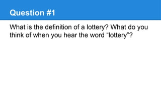 The Lottery Pre Reading Activity -1.pptx