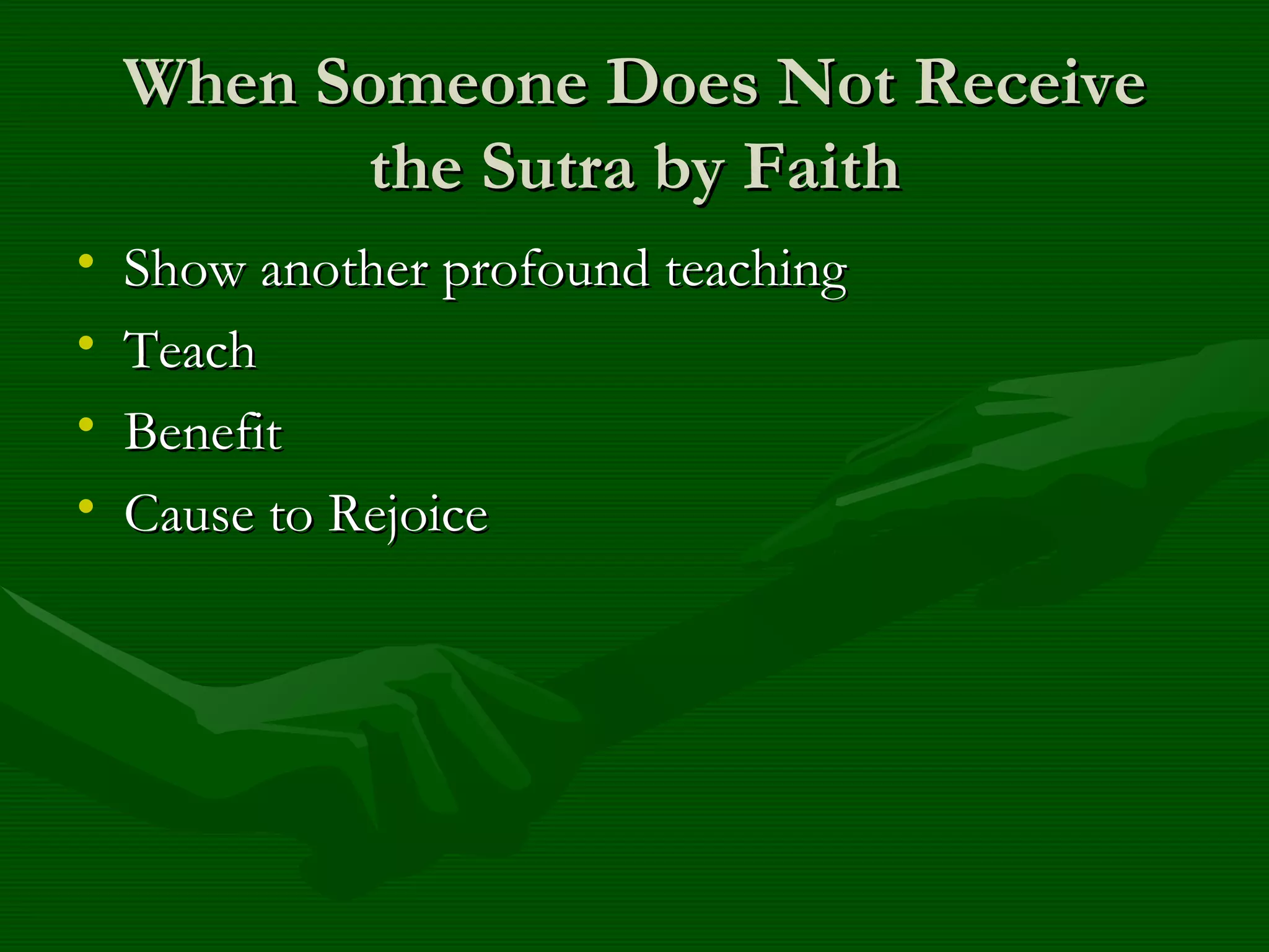 The Lotus Sutra Chapter 22 | PPT