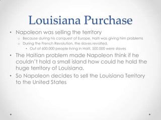 French Revolution Louisiana Purchase