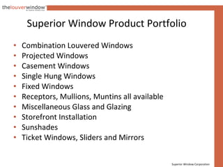 The Louver Window | PPT