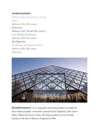 The louvre museum | DOCX