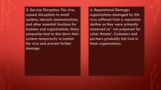 The ‘Love Bug’ or the so-called 'Iloveyou virus' | PPT