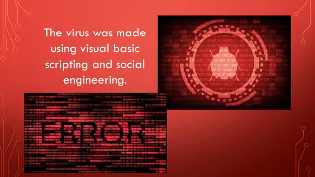 The ‘Love Bug’ or the so-called 'Iloveyou virus' | PPT