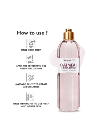 BENIFITS OATMEAL BODY WASH | PDF