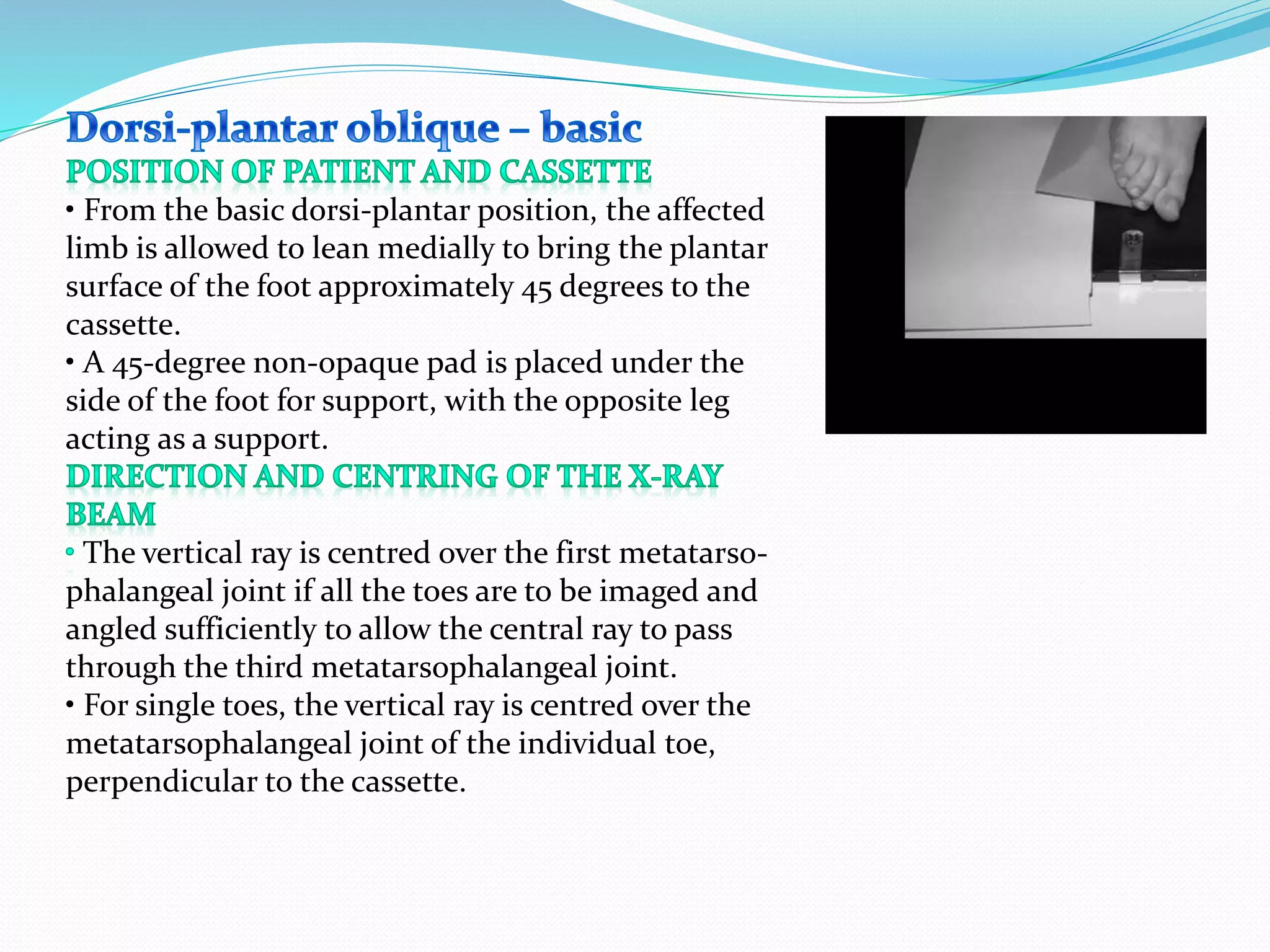 the lower limb positioning | PPTX