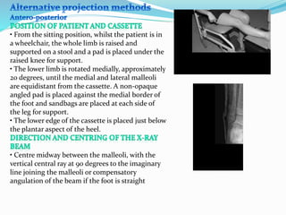 the lower limb positioning | PPTX