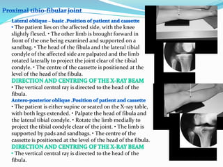 the lower limb positioning | PPTX