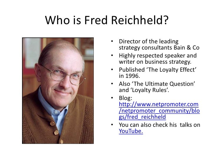 Fred Reichheld - Alchetron, The Free Social Encyclopedia
