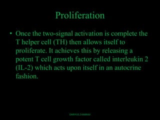 T Helper Cell Cytokine Profiles | PPTX