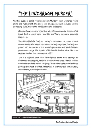 The lunchroom murder | DOCX