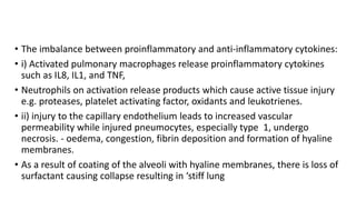 Respiratory Distress Syndrome (HYALINE MEMBRANE DISEASE) | PPTX