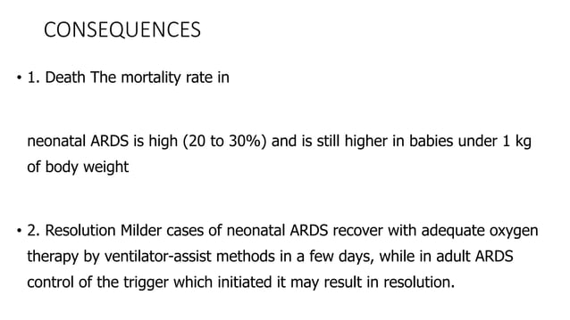 Respiratory Distress Syndrome (HYALINE MEMBRANE DISEASE) | PPTX