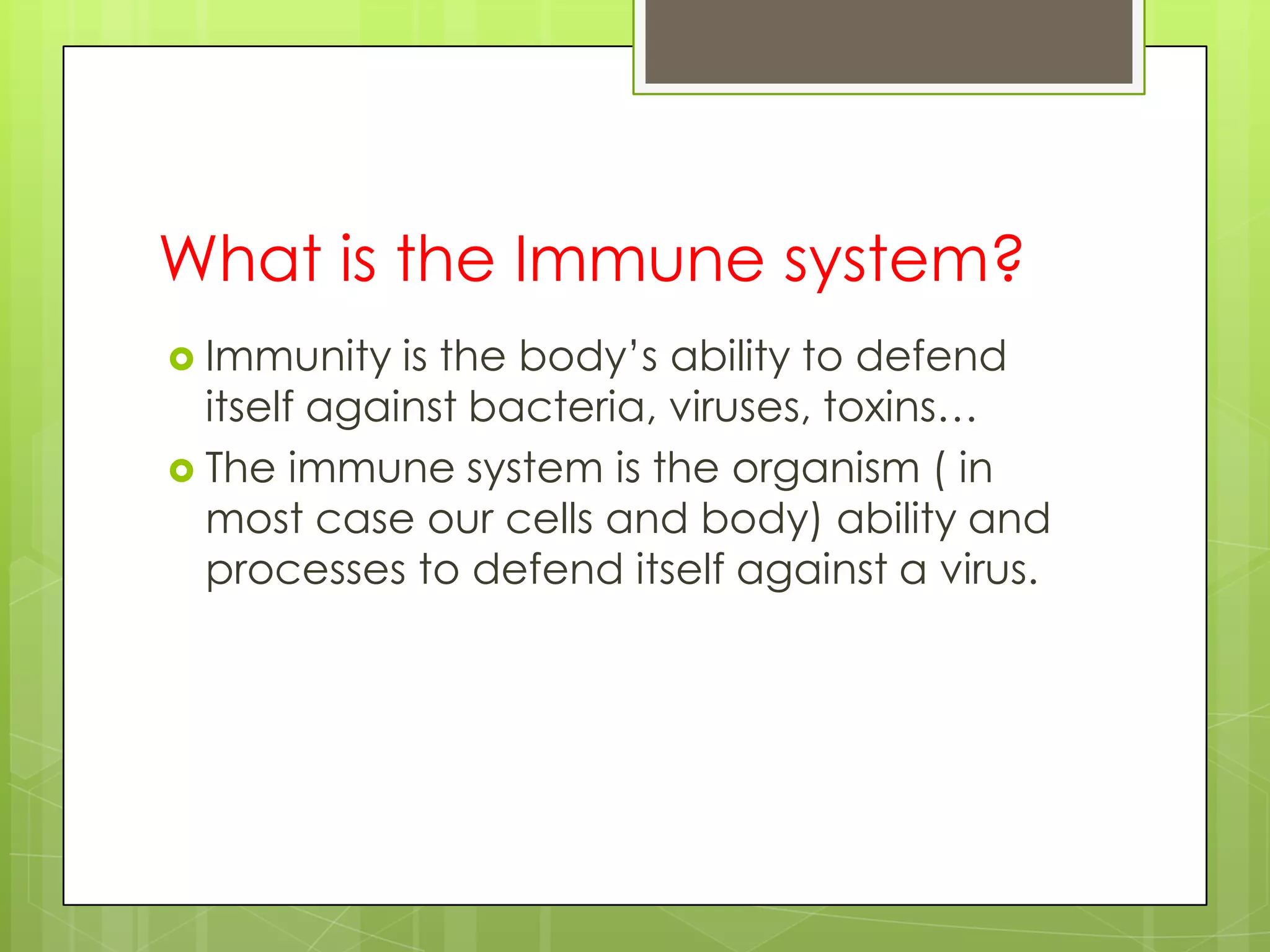 The lymphatic and immune system | PPTX | Allergies | Diseases and ...