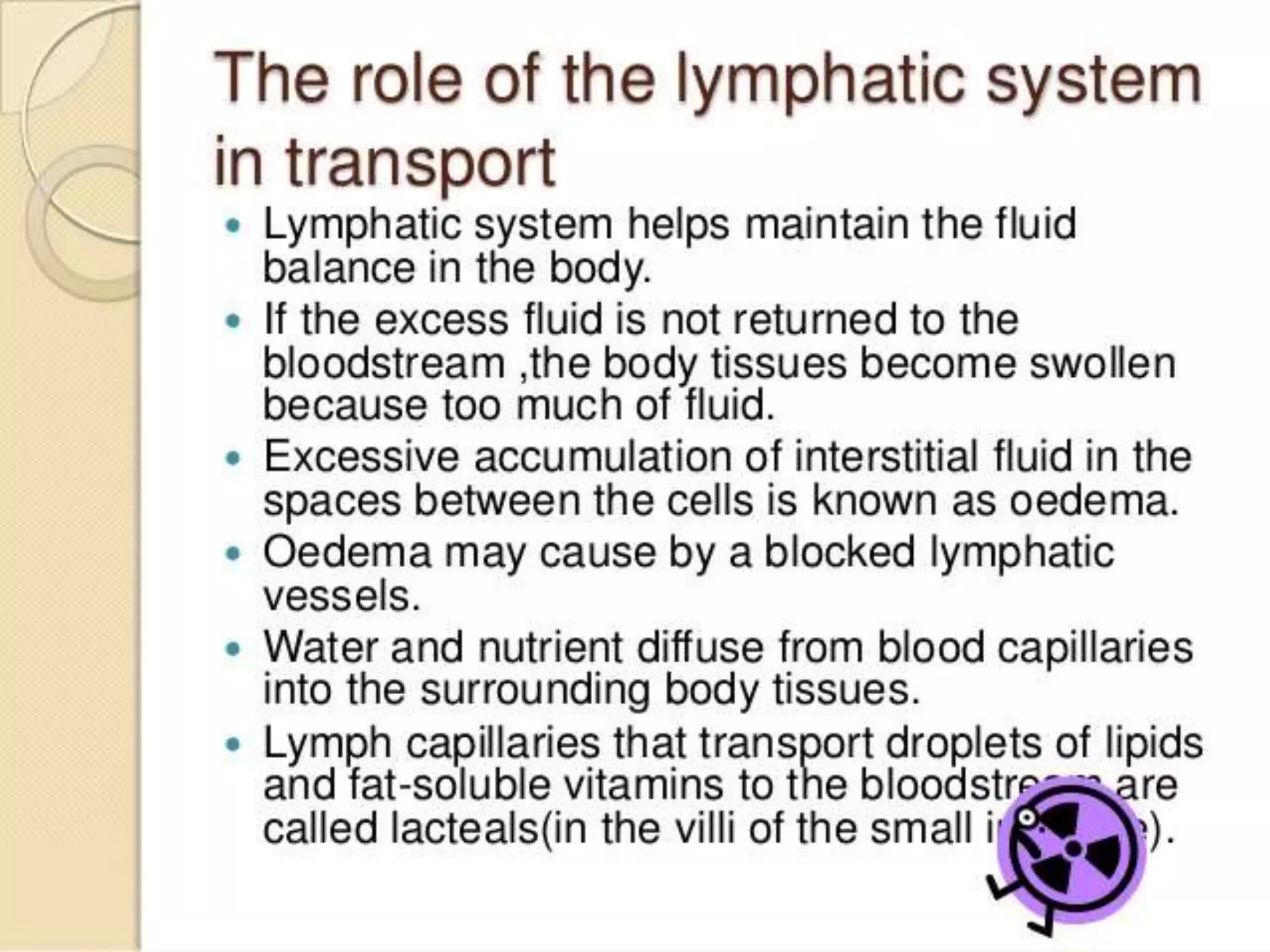 The lymphatic system | PPTX