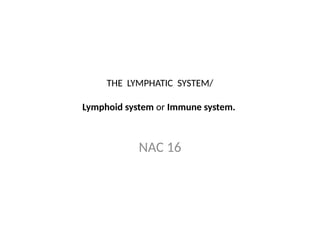 THE LYMPHATIC SYSTEM human anatomy .pptx