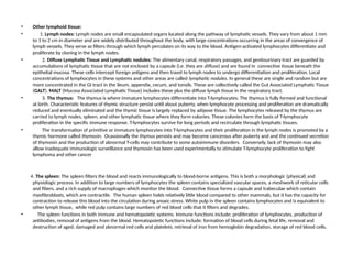 Anatomy & Physiology - The Lymphatic system | PPTX