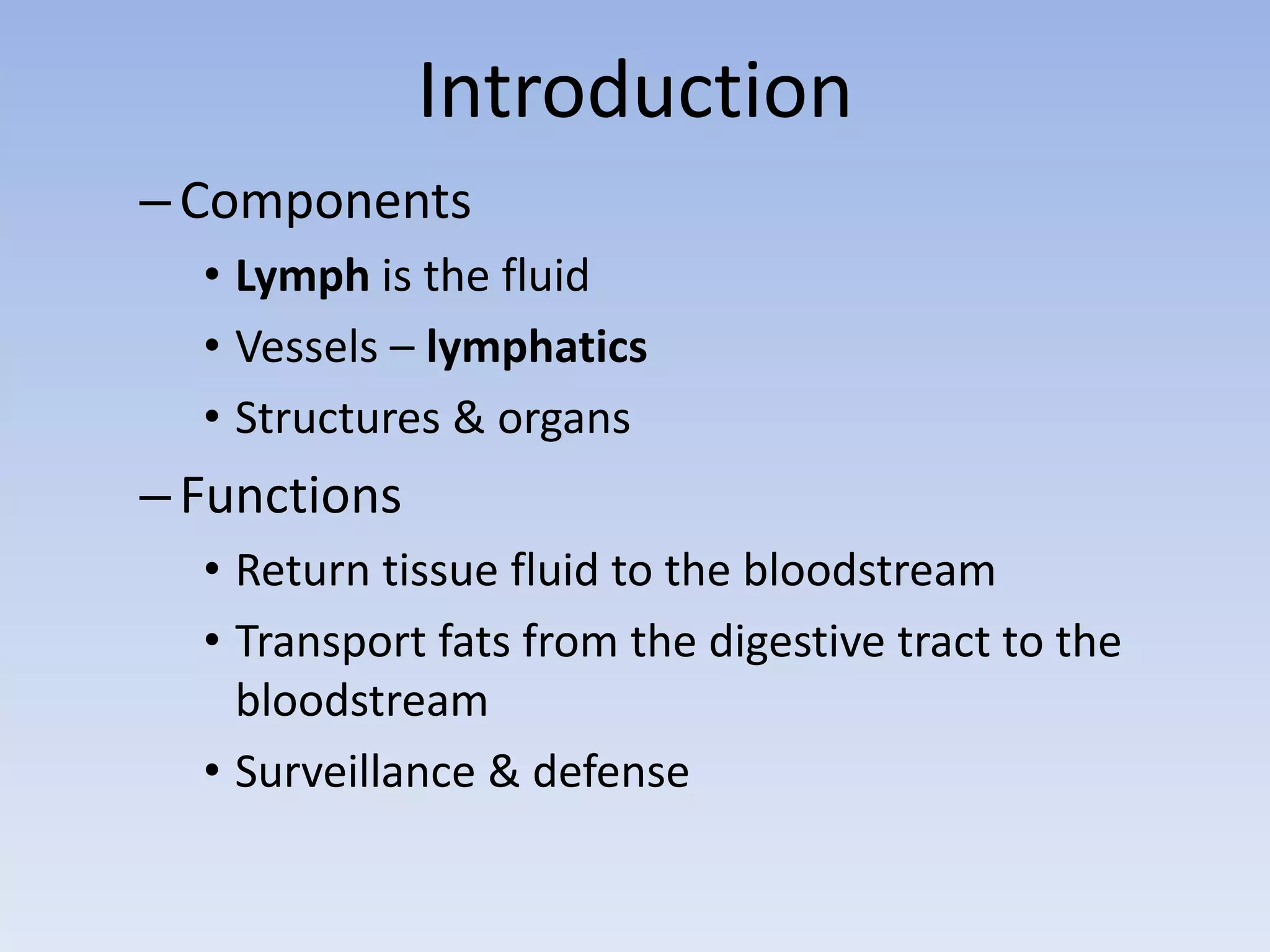 The Lymphatic System & Lymphoid Organs And Tissues | PDF