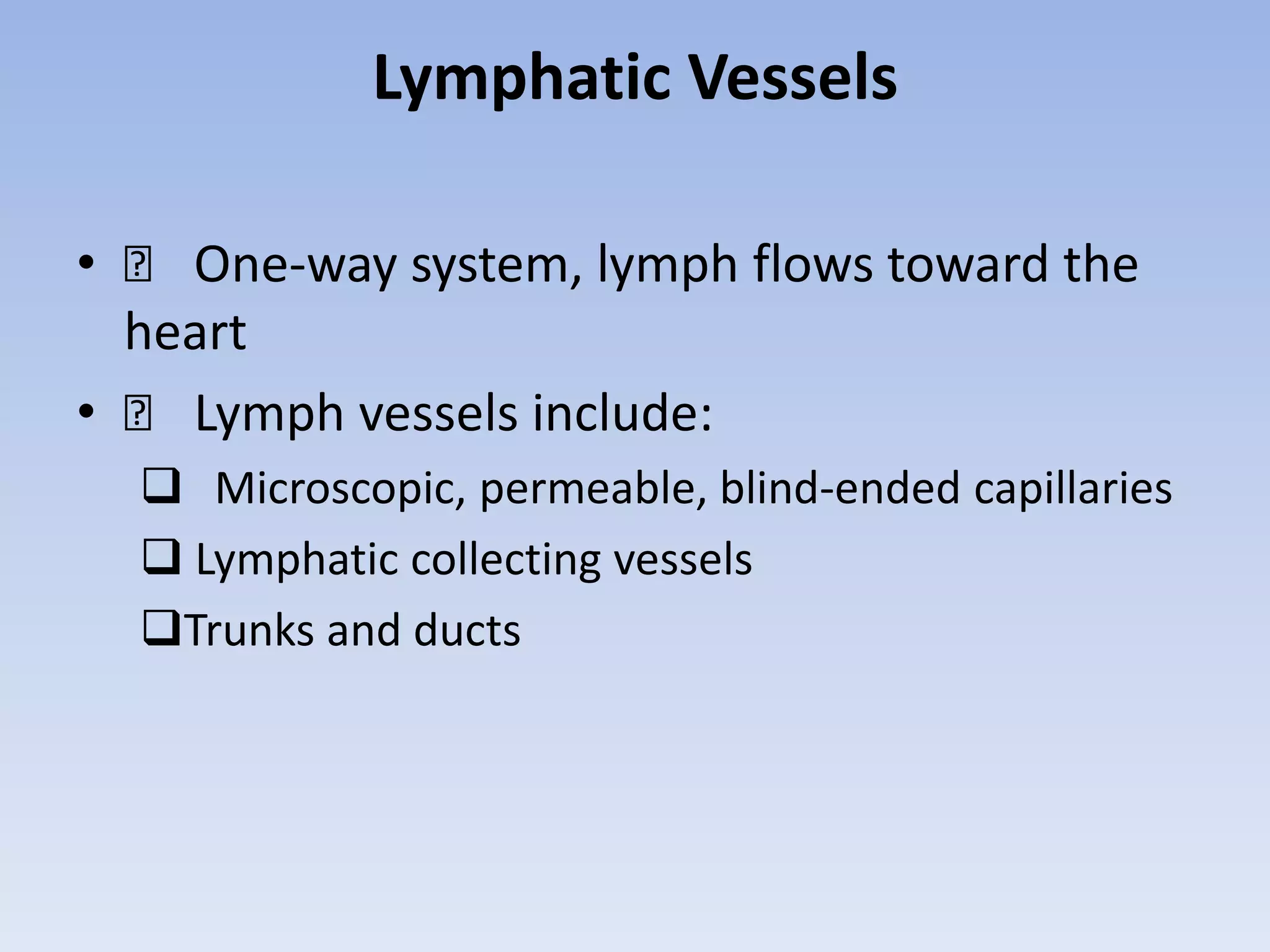 The Lymphatic System & Lymphoid Organs And Tissues | PDF