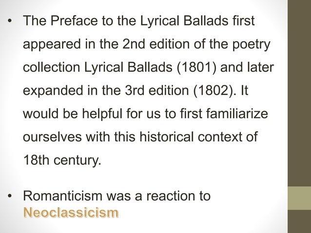 The_Lyrical_Ballads.pptx | Poetry | Books and Literature