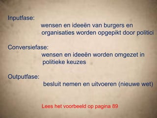 Thema 1 rechtstaat en politiek | PPTX