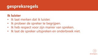 Thema 3 les 10 - het interview | PPT