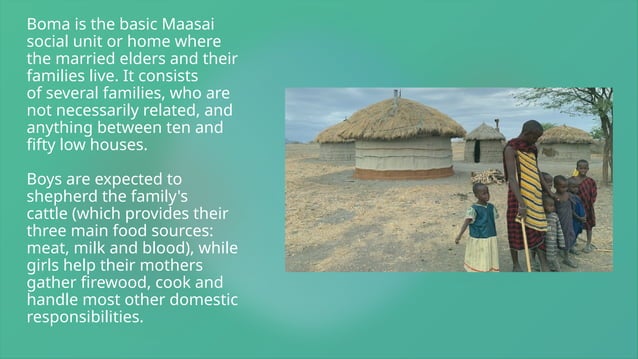 The Maasai. CULTURE PRESENSTATION FROM KENYA | PPTX