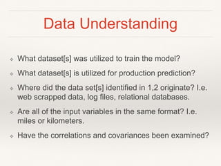 The Machine Learning Audit | PPTX