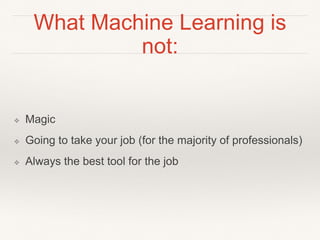 The Machine Learning Audit | PPTX