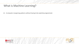 The Machine Learning Audit. MIS ITAC 2017 Keynote | PPTX