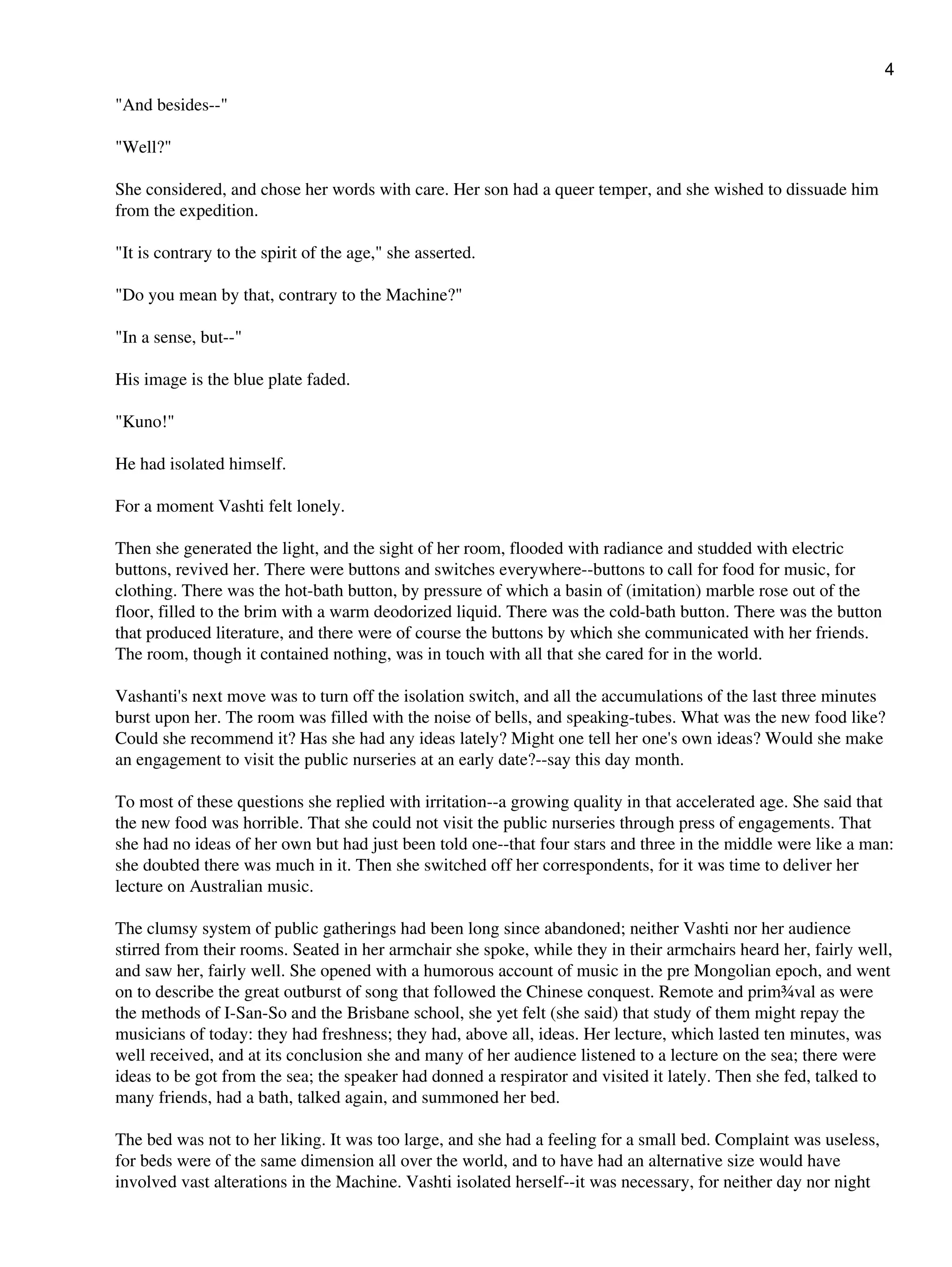 The machine stops | PDF