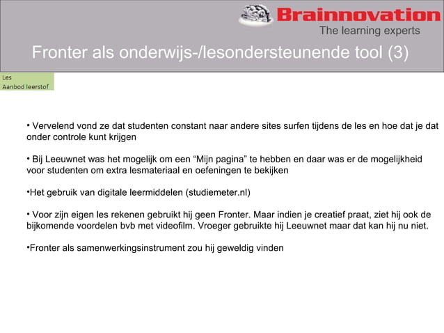 Themadag Fronter 2 (Definitief) | PPT