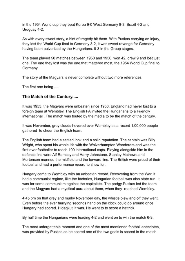 The Magical Magyars - The team that changed Football for ever.pdf