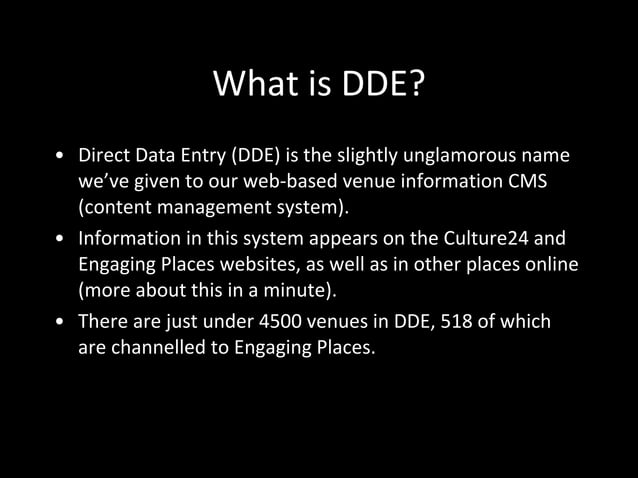 The magical world of dde | PPT | Databases | Computer Software and ...