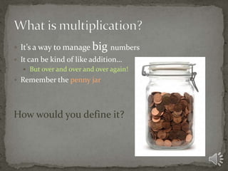 The magical world of multiplication! | PPTX