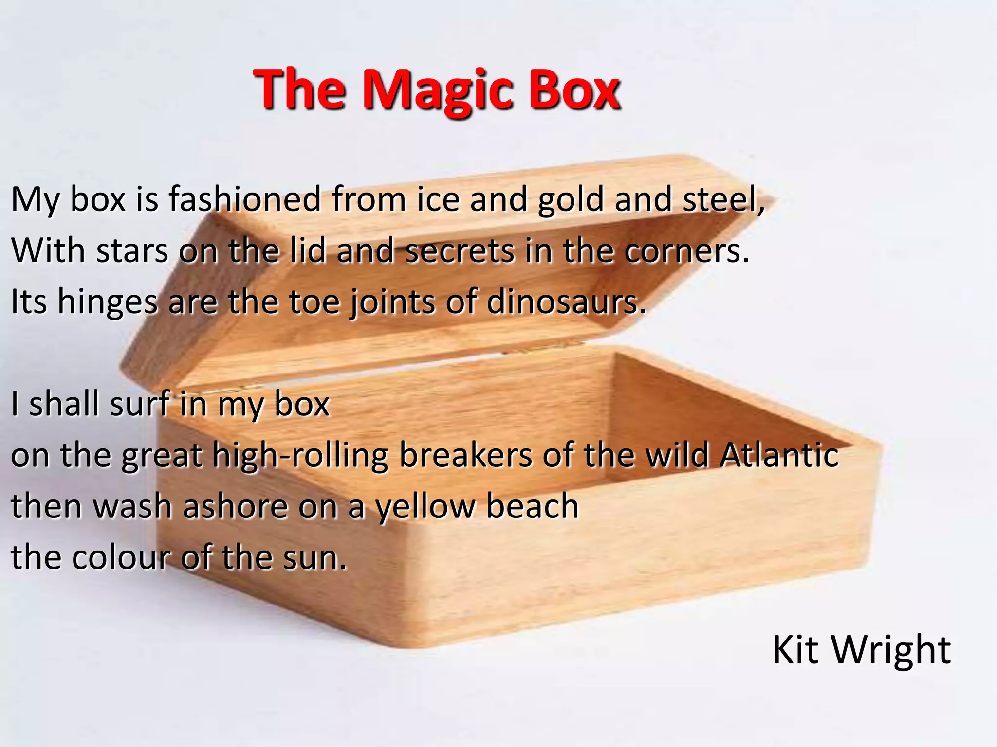 The magic box | PPT