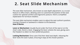 Different types of Office Chair Mechanisms | PDF