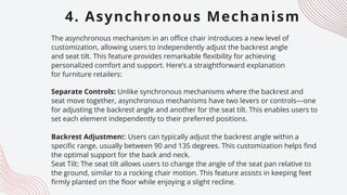 Different types of Office Chair Mechanisms | PDF