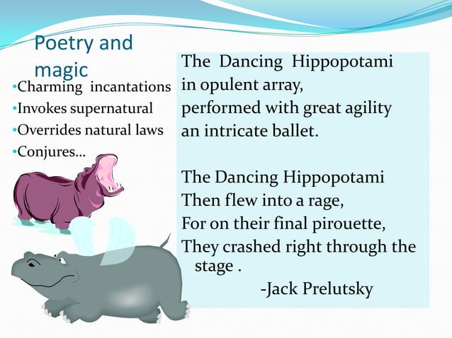 The magic of poetry for english language learners | PPT