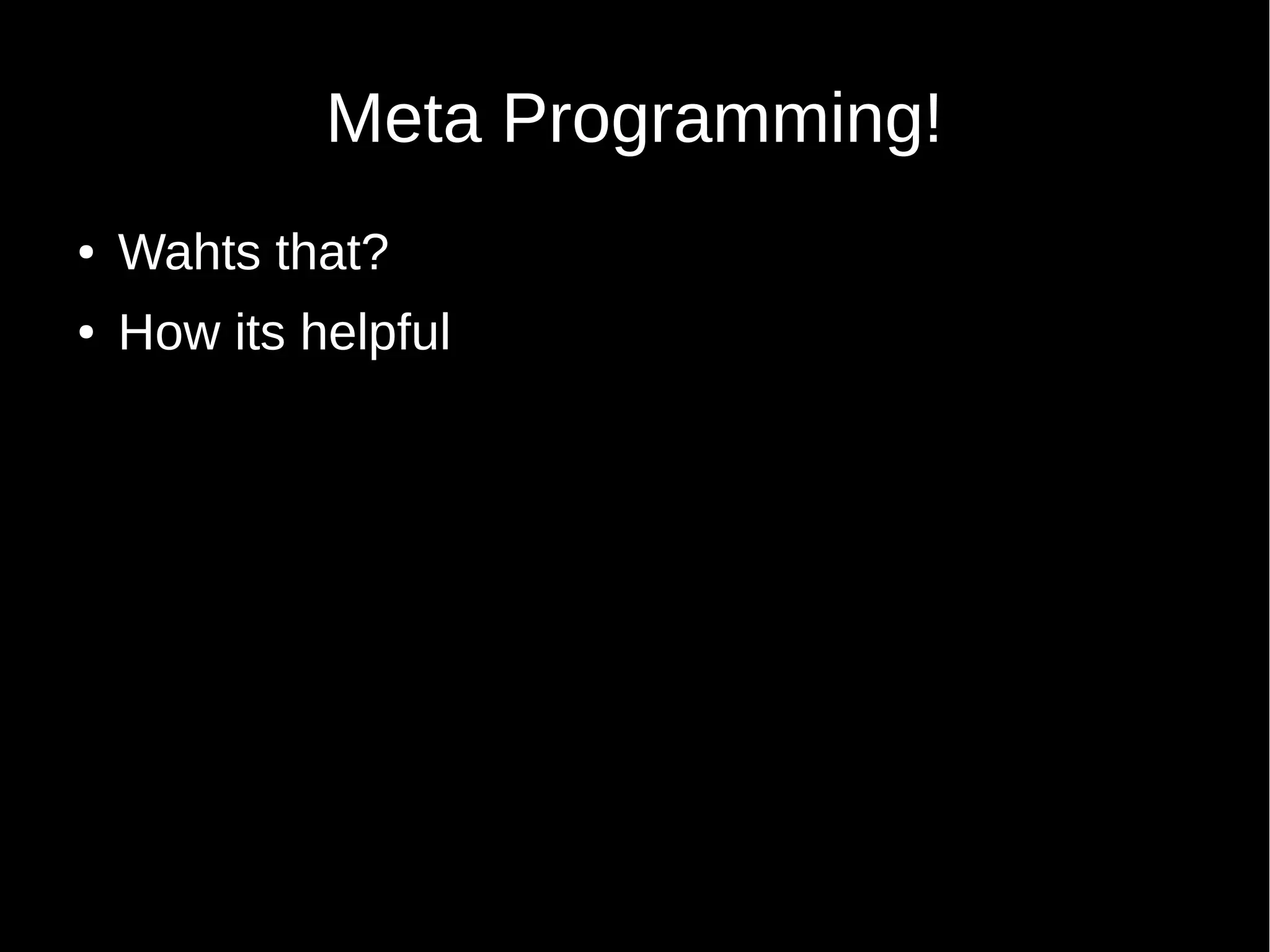 The magic of ruby | ODP | Programming Languages | Computing