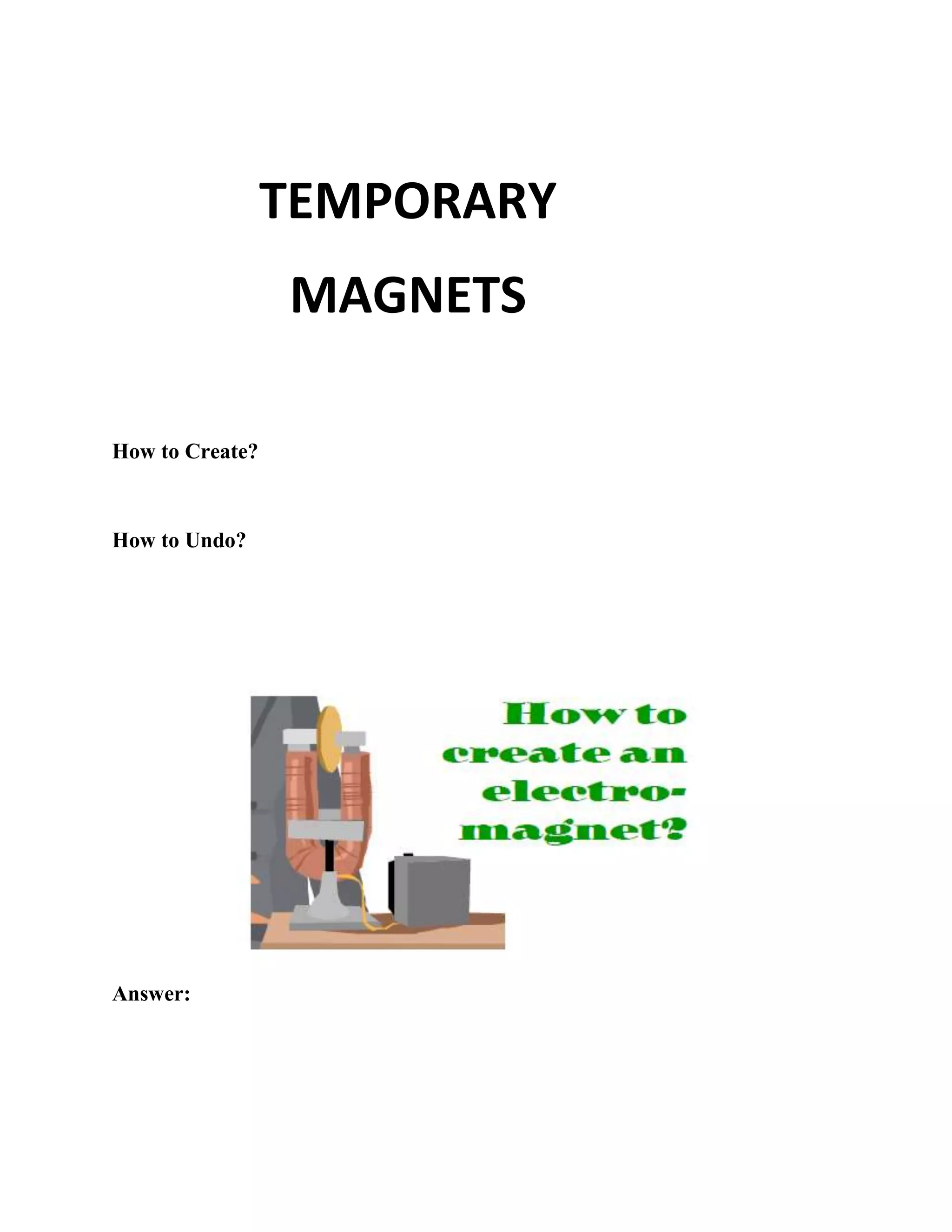 The Magic School Bus: Amazing Magnetism | DOCX