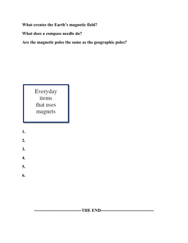 The Magic School Bus: Amazing Magnetism | DOCX