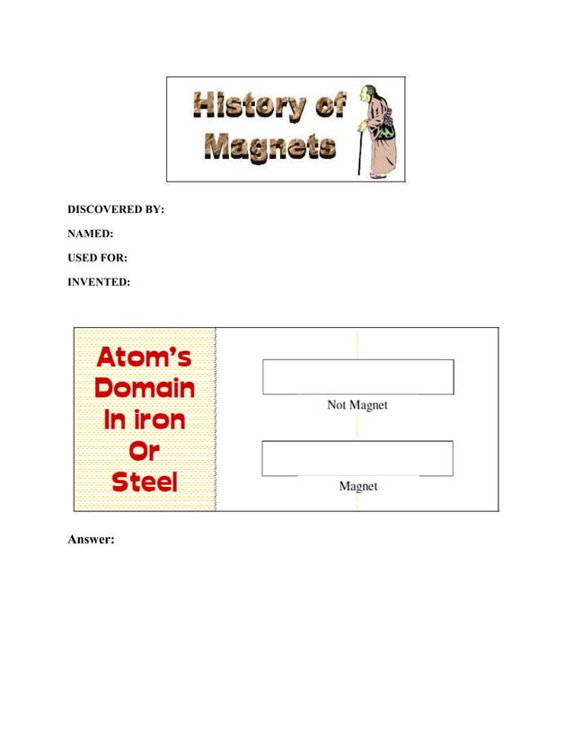 The Magic School Bus: Amazing Magnetism | DOCX | Geography | Science