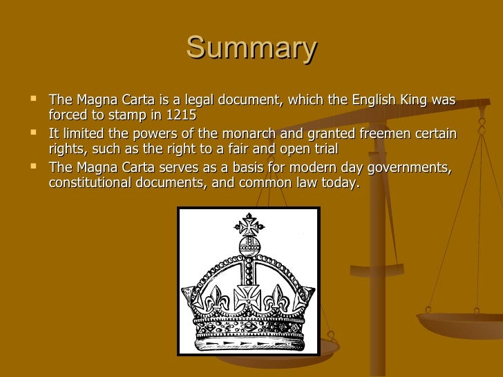 The Magna Carta - Nathan Wong