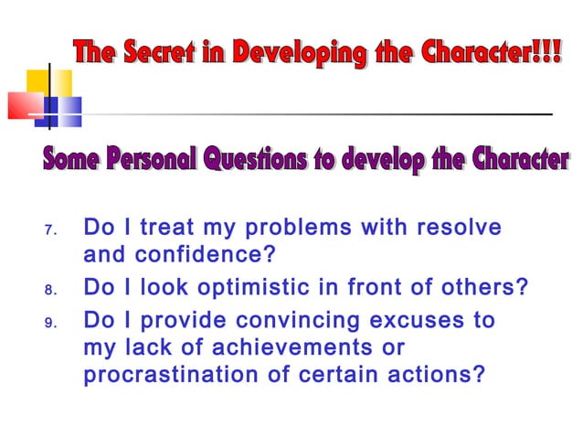 The magnetic character!! | PPT