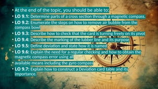NAVIGATION 1: THE MAGNETIC COMPASS AND ITS USES.pptx