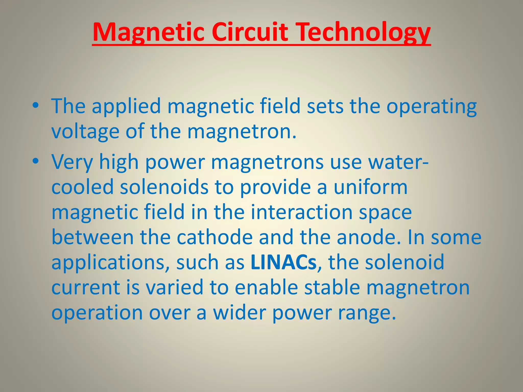 The magnetron | PPTX