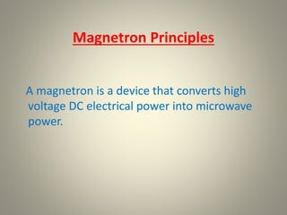 The magnetron | PPTX